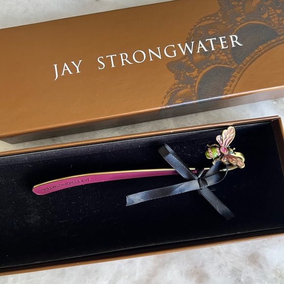 Jay Strongwater | Office | Rare Jay Strongwater Bee Bookmark | Poshmark
